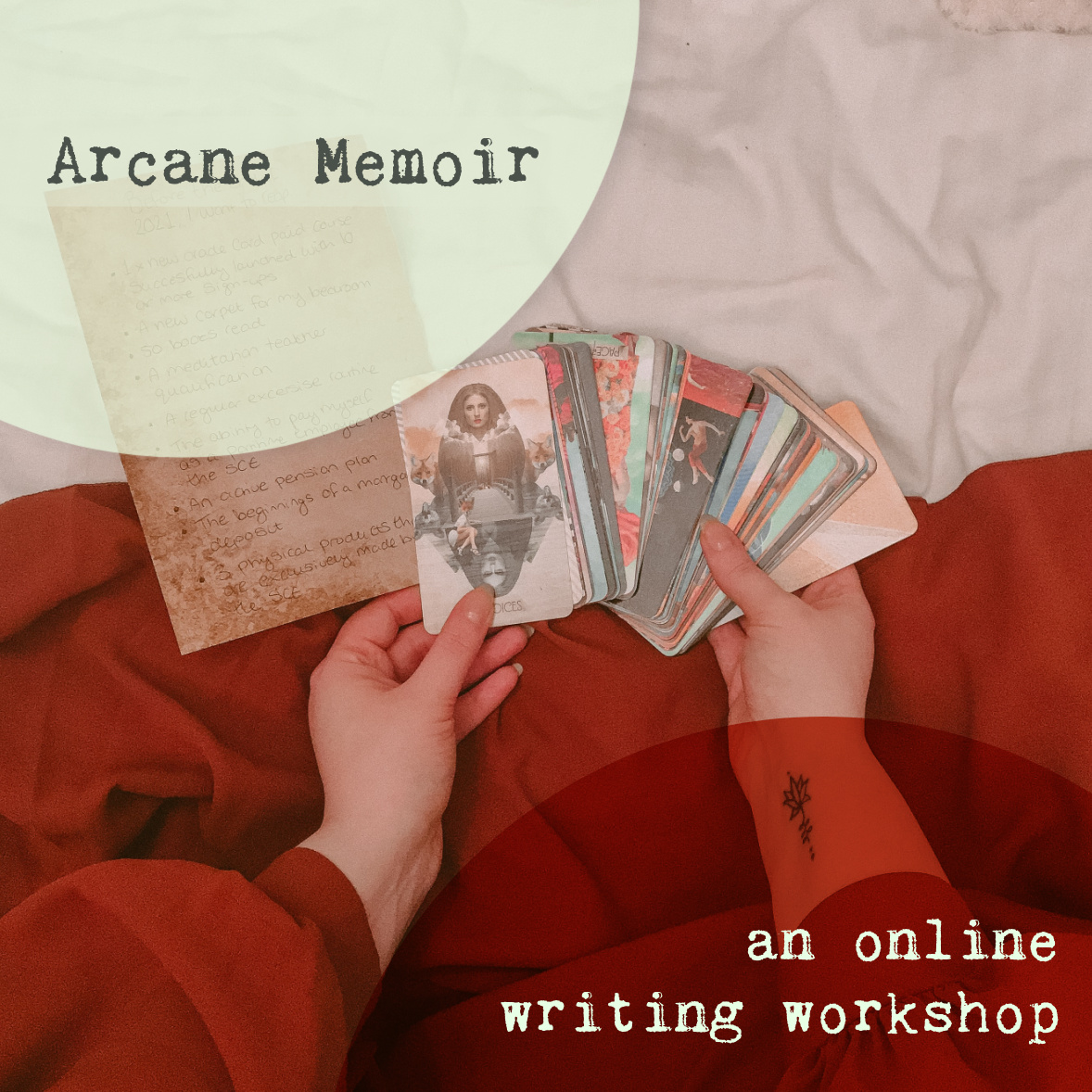 ARCANE MEMOIR: AN ONLINE WRITING WORKSHOP – Allyson Shaw, Author of ...